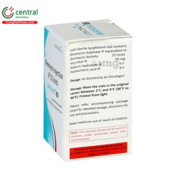 Thuốc Bleocel 15 điều trị u lympho, ung thư biểu mô tế bào vảy