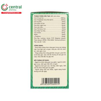 Thuốc Bổ Gan Cvin - Giải pháp làm mát gan, tăng cường chức năng gan