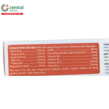 Thuốc Bổ Thần Kinh H9000 Letco Giảm tê bì chân tay do thiếu vitamin