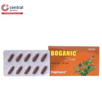 Thuốc Boganic Forte (Hộp 50 viên) - Thuốc bảo vệ sức khỏe lá gan
