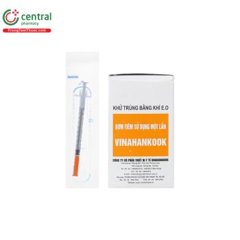 Bơm kim tiêm Insulin Vinahankook 1ml: Cách sử dụng, điều cần lưu ý