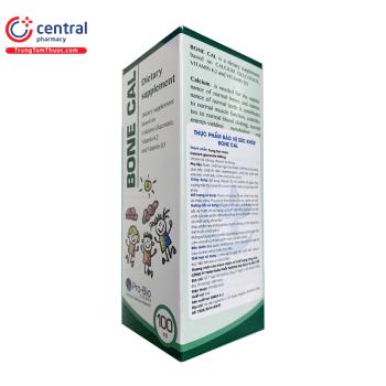 [CHÍNH HÃNG] Thuốc Bone Cal 100ml - Bổ sung calci cho trẻ cao lớn