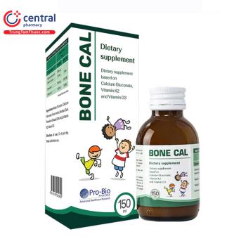 [CHÍNH HÃNG] Thuốc Bone Cal 100ml - Bổ sung calci cho trẻ cao lớn
