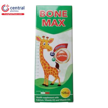 [CHÍNH HÃNG] Siro Bone Max bổ sung canxi cho xương chắc khỏe