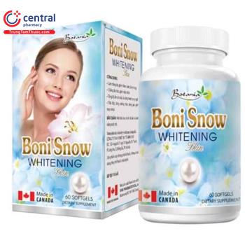 [CHÍNH HÃNG] Viên uống trắng da BoniSnow bí quyết duy trì sắc đẹp