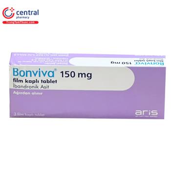 [CHÍNH HÃNG] Thuốc Bonviva 150mg - phòng và điều trị loãng xương