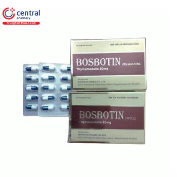 [CHÍNH HÃNG] Thuốc Bosbotin Capsule 80mg tăng cường miễn dịch