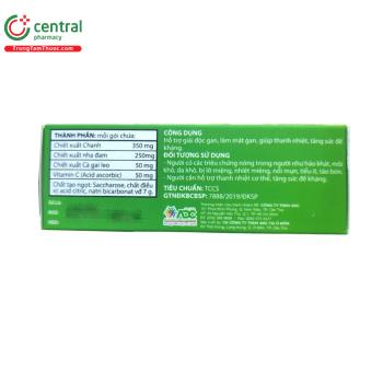 Bột sủi thanh nhiệt Happy Cool - Giải độc gan, tăng cường miễn dịch