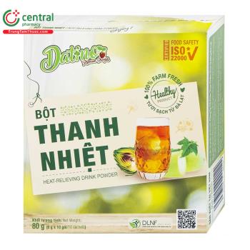 Bột Thanh Nhiệt Datino giúp tăn cường miễn dịch, giảm nhiệt miệng