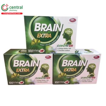 Thuốc Brain Extra Vinpharco - tăng cường hoạt huyết, giảm đau đầu
