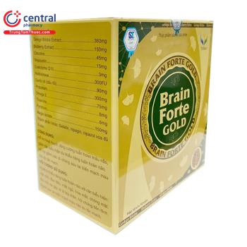 [CHÍNH HÃNG] Thuốc Brain Forte Gold tăng cường tuần hoàn não
