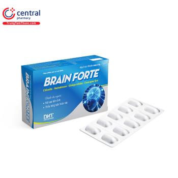 [CHÍNH HÃNG] Thuốc Brain forte Hataphar chữa rối loạn tiền đình