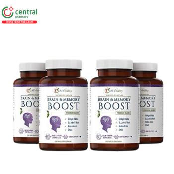 Thuốc Brain & Memory Boost - Tăng khả năng tập trung, cải thiện trí nhớ