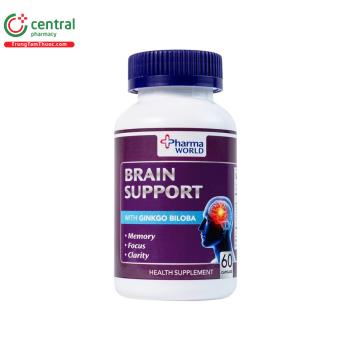 Brain Support Pharma World hỗ trợ tăng cường sức khỏe não bộ