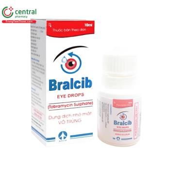 Thuốc Bralcib Eye Drops điều trị các bệnh do nhiễm trùng tại mắt