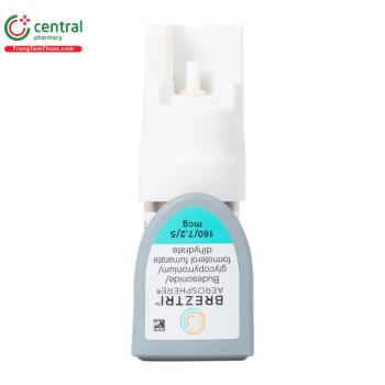 Thuốc xịt Breztri aerosphere điều trị duy trì bệnh phổi tắc nghẽn COPD
