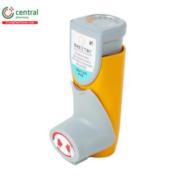 Thuốc xịt Breztri aerosphere điều trị duy trì bệnh phổi tắc nghẽn COPD