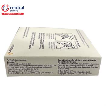 Thuốc Bricanyl 0.5mg/ml: tác dụng, cách dùng và lưu ý sử dụng