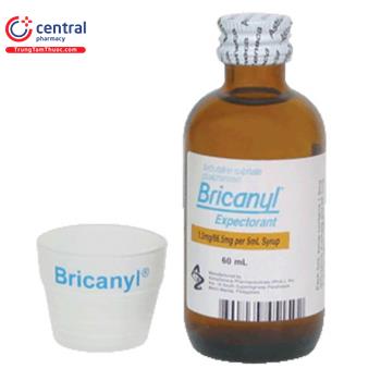 Thuốc Bricanyl Expectorant - điều trị hen phế quản, viêm phế quản
