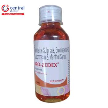 Thuốc Bro-Zedex Wockhardt điều trị nhiễm khuẩn hô hấp