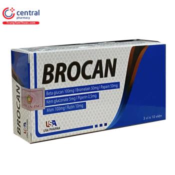 [CHÍNH HÃNG] Thuốc Brocan hỗ trợ giảm sưng, phù nề