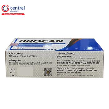 [CHÍNH HÃNG] Thuốc Brocan hỗ trợ giảm sưng, phù nề
