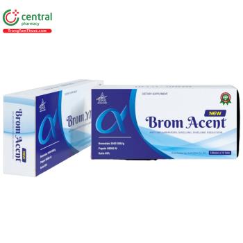 Thuốc Brom Acent New - Giảm sưng, phù nề do viêm và chấn thương