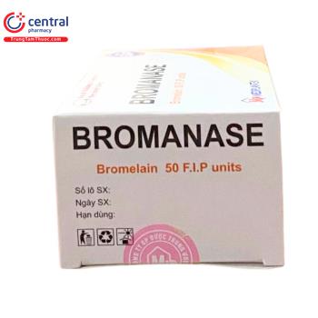 [CHÍNH HÃNG] Thuốc Bromanase 50mg điều trị viêm đường hô hấp trên