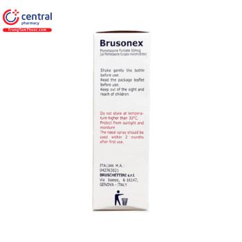 Thuốc xịt mũi Brusonex: Điều trị hiệu quả tình trạng viêm mũi dị ứng