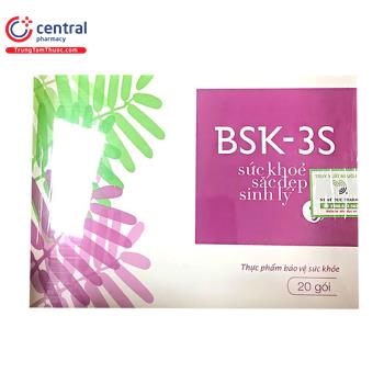 [CHÍNH HÃNG] Thuốc BSK - 3S trẻ hóa làn da, tăng cường sinh lý