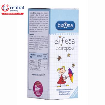 [CHÍNH HÃNG] Buona Difesa Sciroppo - Siro tăng đề kháng hô hấp