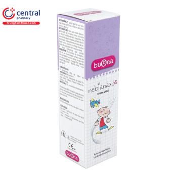 [CHÍNH HÃNG] Buona Nebial/Nebianax 3% Spray Nasale xịt mũi ưu trương