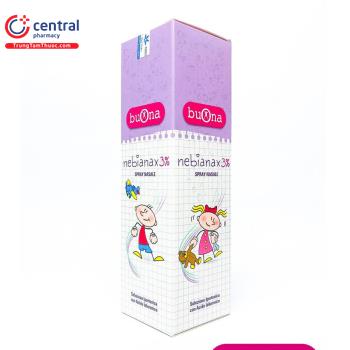 [CHÍNH HÃNG] Buona Nebial/Nebianax 3% Spray Nasale xịt mũi ưu trương