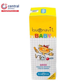 [CHÍNH HÃNG] Vitamin tổng hợp Buonavit Baby dạng nhỏ giọt