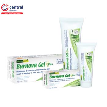 Burnova Gel Plus - Gel bôi da từ thiên nhiên đa tác dụng, dễ dùng