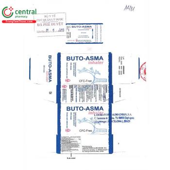 Thuốc Buto - Asma điều trị các tình trạng của hen phế quản