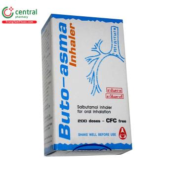 Thuốc Buto - Asma điều trị các tình trạng của hen phế quản