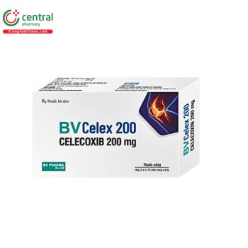 Thuốc BV Celex 200 chứa celecoxib, điều trị viêm và thoái hoá khớp