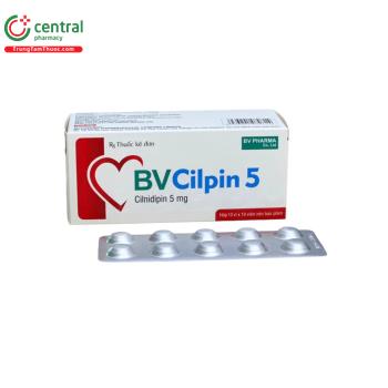 Thuốc BV Cilpin 5 được chỉ định trong điều trị tăng huyết áp vô căn