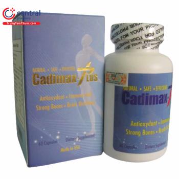 [CHÍNH HÃNG] Thuốc Cadimax Plus cung cấp Canxi và dinh dưỡng dồi dào