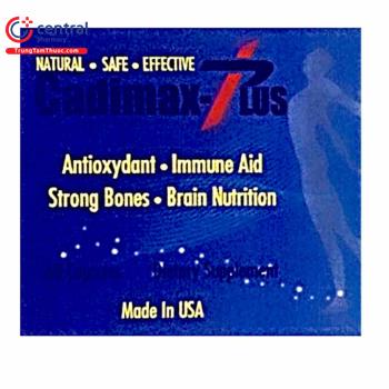 [CHÍNH HÃNG] Thuốc Cadimax Plus cung cấp Canxi và dinh dưỡng dồi dào