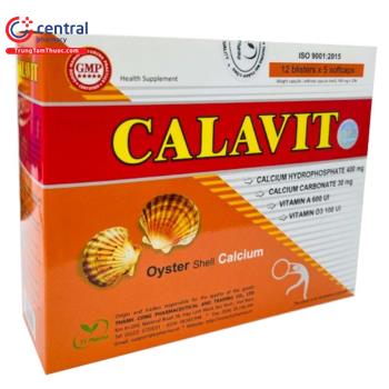 [CHÍNH HÃNG] Thuốc Calavit- Bổ sung Calci giúp xương chắc khỏe