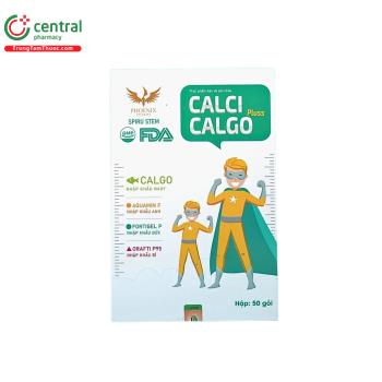 Calci Calgo Pluss cung cấp canxi, hỗ trợ phát triển xương và răng