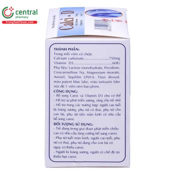 Thuốc Calci - D Khapharco giúp bổ sung canxi cho phụ nữ mang thai