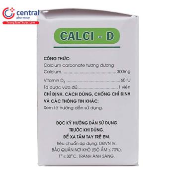 Thuốc Calci-D Mekophar - Bổ sung Vitamin D và Calci cho cơ thể