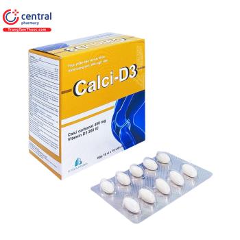 Thuốc Calci-D3 Boston giúp bổ sung calci và vitamin D cho cơ thể