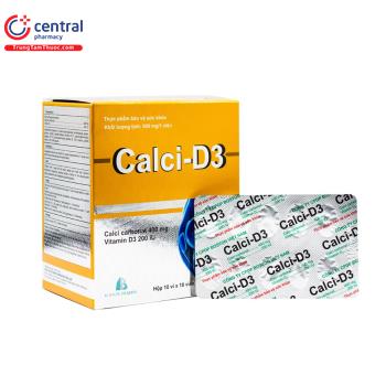 Thuốc Calci-D3 Boston giúp bổ sung calci và vitamin D cho cơ thể