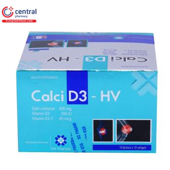 Thuốc Calci D3 US Pharma USA bổ sung calci, vitamin D3, vitamin K2-7