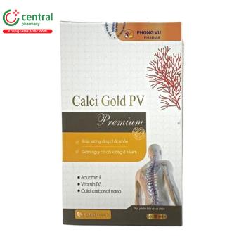 Calci Gold PV Premium - Hỗ trợ phát triển chiều cao, giúp xương chắc khỏe