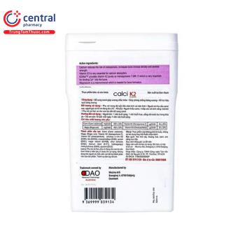 [CHÍNH HÃNG] Calci K2 Strong Bone giúp chắc khỏe xương